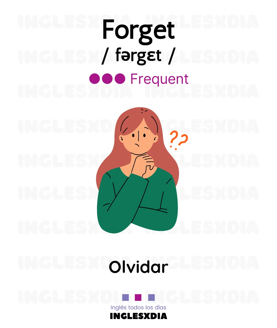 Curso de inglés en línea: Lectura corta · I Forget Things